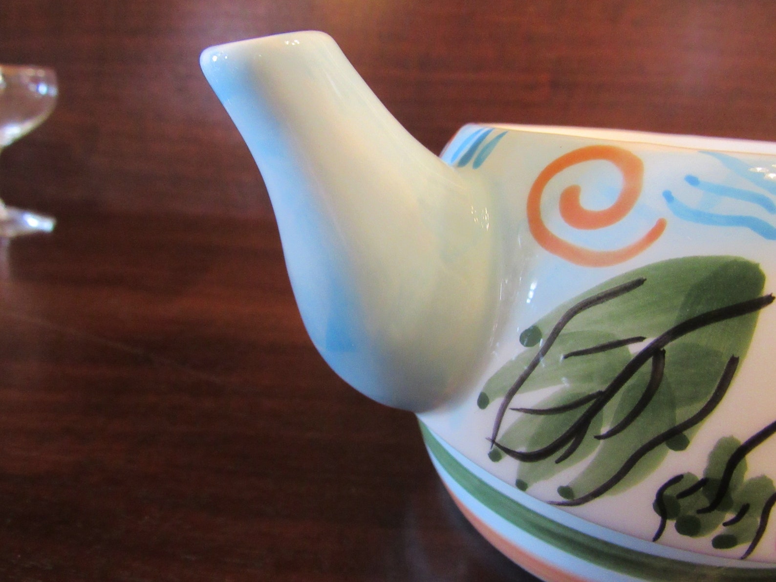 Bella Casa III by Ganz, Tea Pot and Cup for One , Stackable Three Piece ...