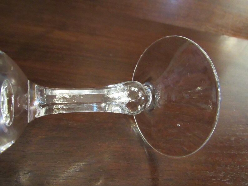 Gold Rim Wine Glasses Etched Crystal Stemware Barware Set | Etsy