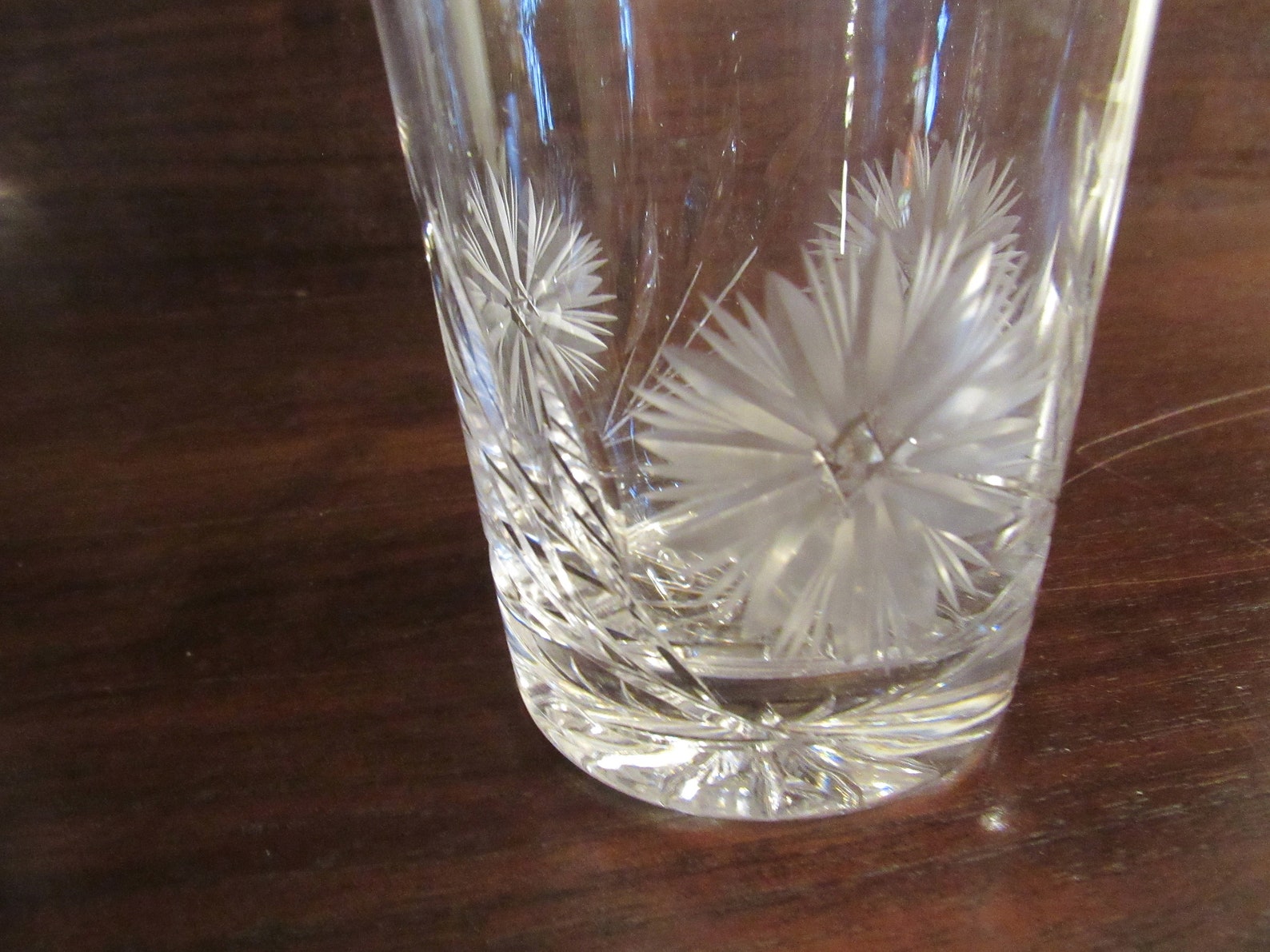Gundy-clapperton Crystal Cut Pitcher and 5 Matching Flat - Etsy