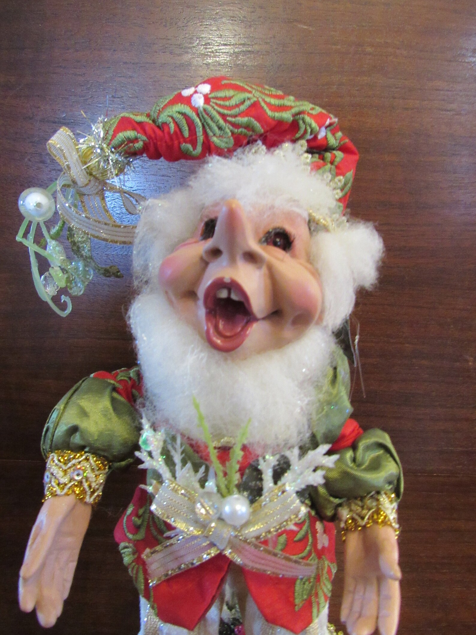 Mark Roberts Mistletoe Elf Limited Edition Collectible - Etsy