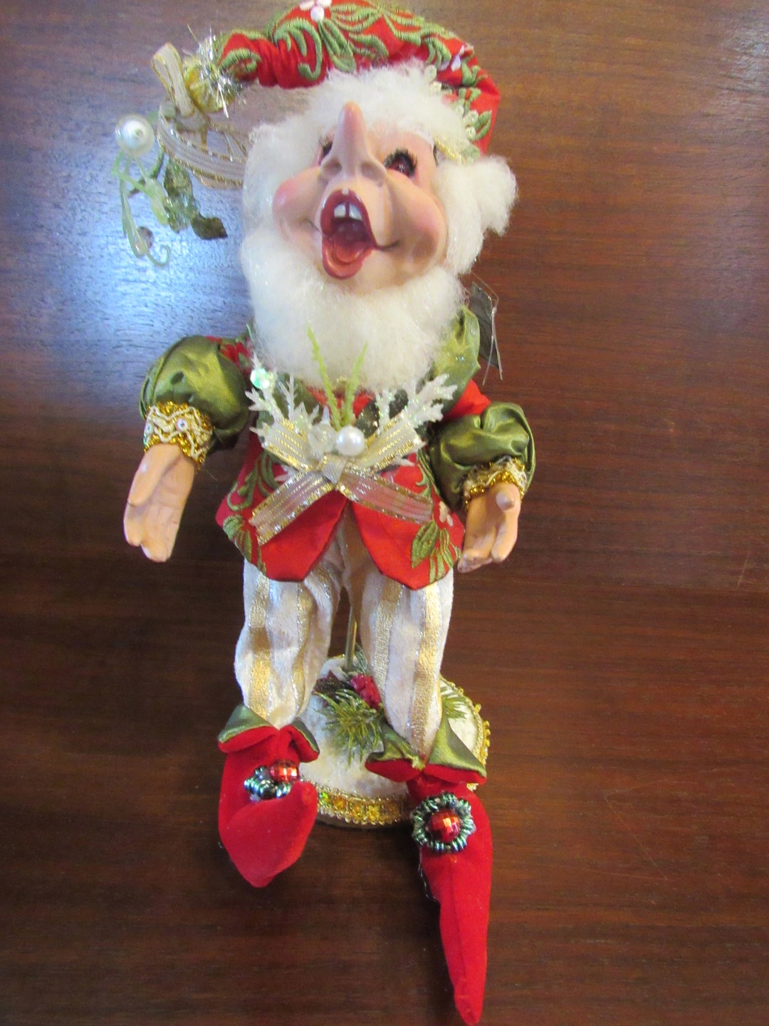 Mark Roberts Mistletoe Elf Limited Edition Collectible - Etsy