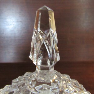 Candy Dish With Lid 775 by Princess House Clear Ovals No - Etsy