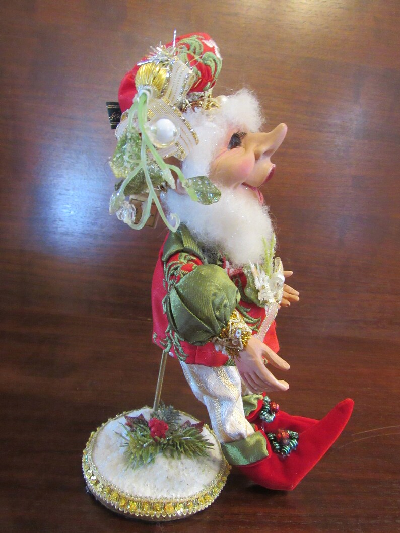 Mark Roberts Mistletoe Elf Limited Edition Collectible - Etsy