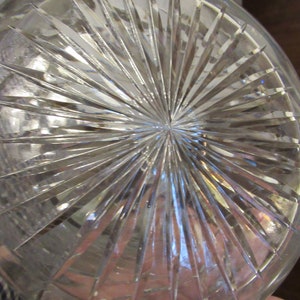 Gundy-clapperton Crystal Cut Pitcher and 5 Matching Flat Tumblers. 3008 ...