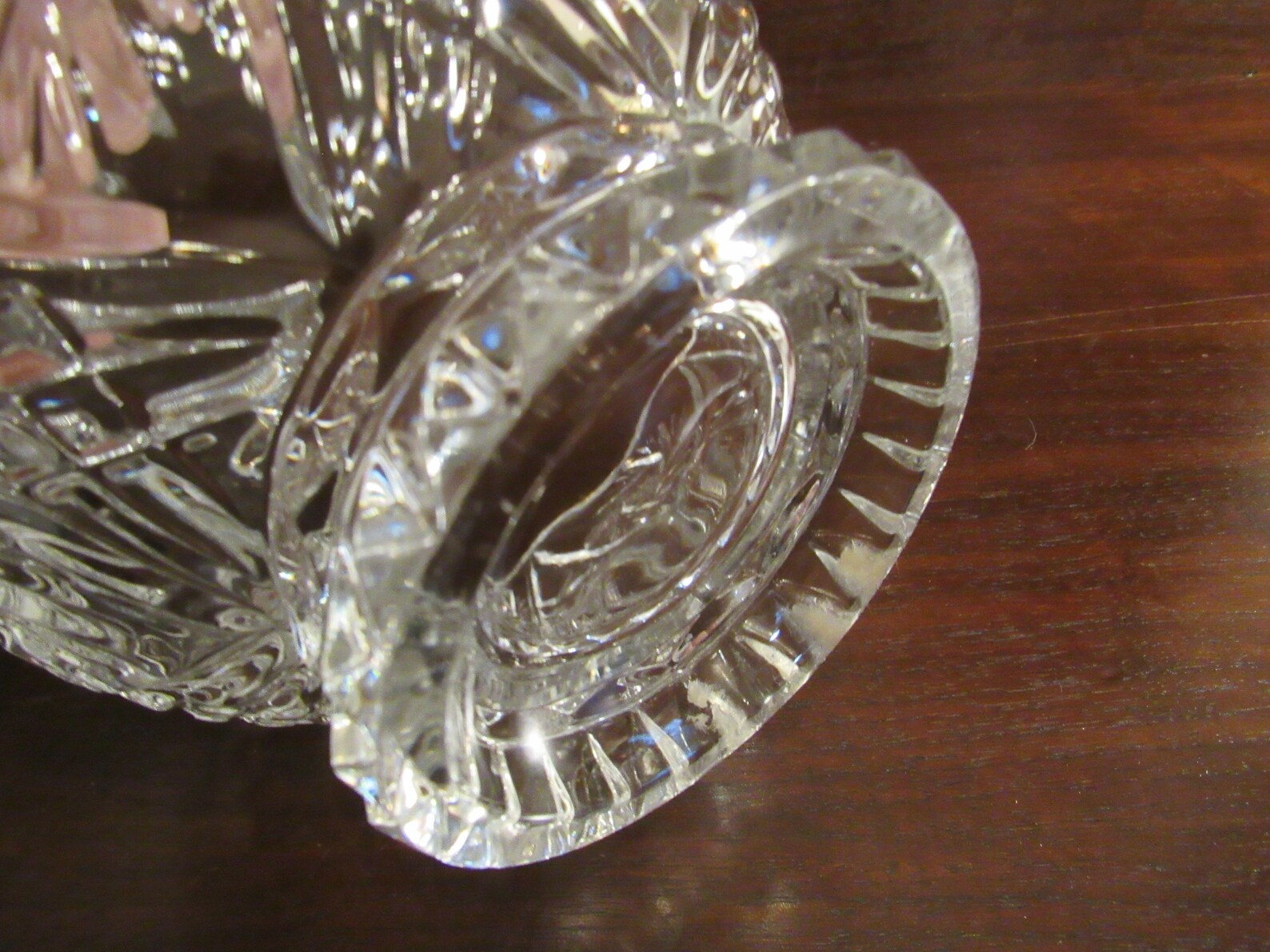 Lead Crystal Covered Candy Dish Zajecar Made in Yugoslavia - Etsy