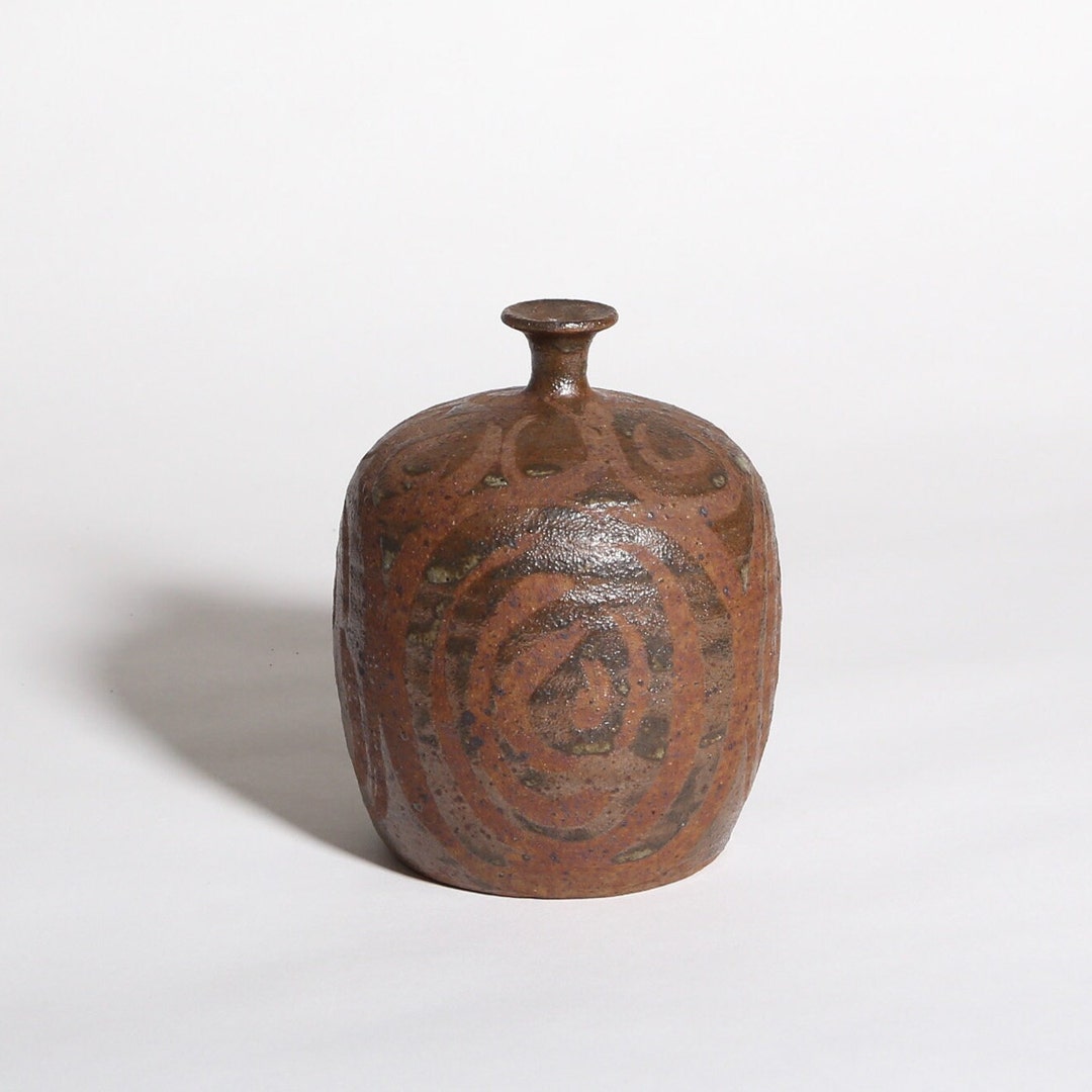 Vintage Weedpot Vase Swirl Pattern - Etsy
