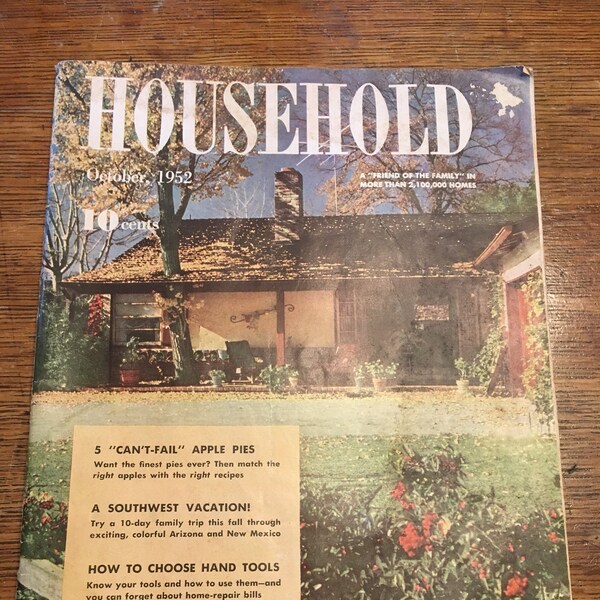 Household Magazine - Etsy