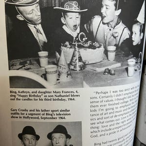 The One and Only Bing, Bing Crosby Biography, by Bob Thomas, 1977 - Etsy