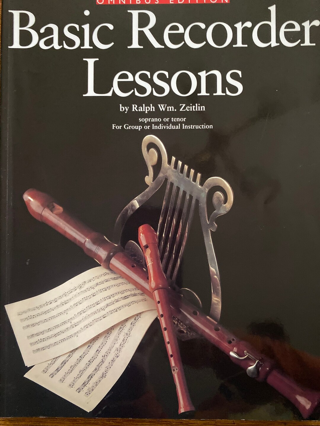 Basic Recorder Lessons by Ralph Wm. Zeitlin - Etsy