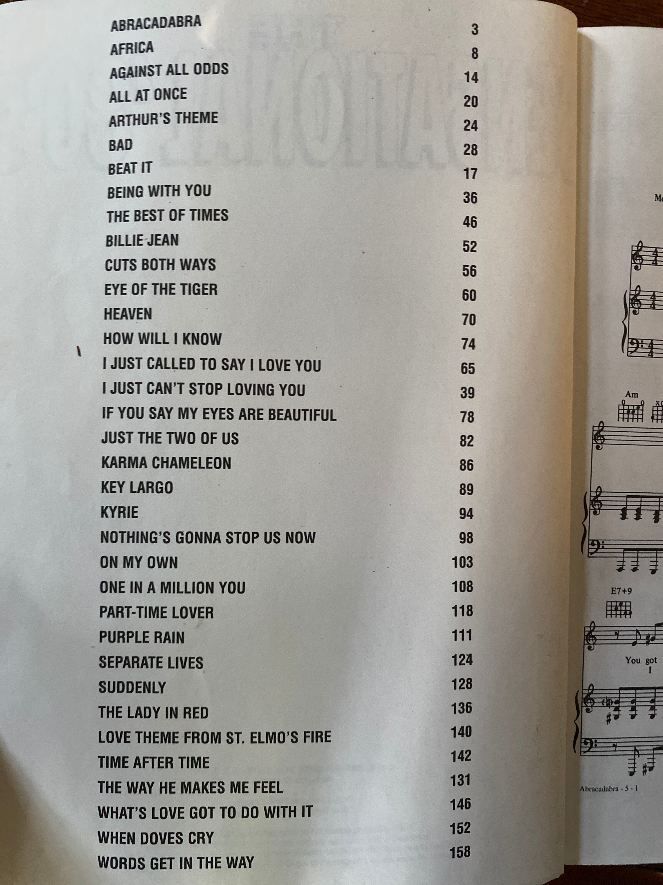 The Sensational ‘80’s Music Book Piano/vocal/guitar - Etsy