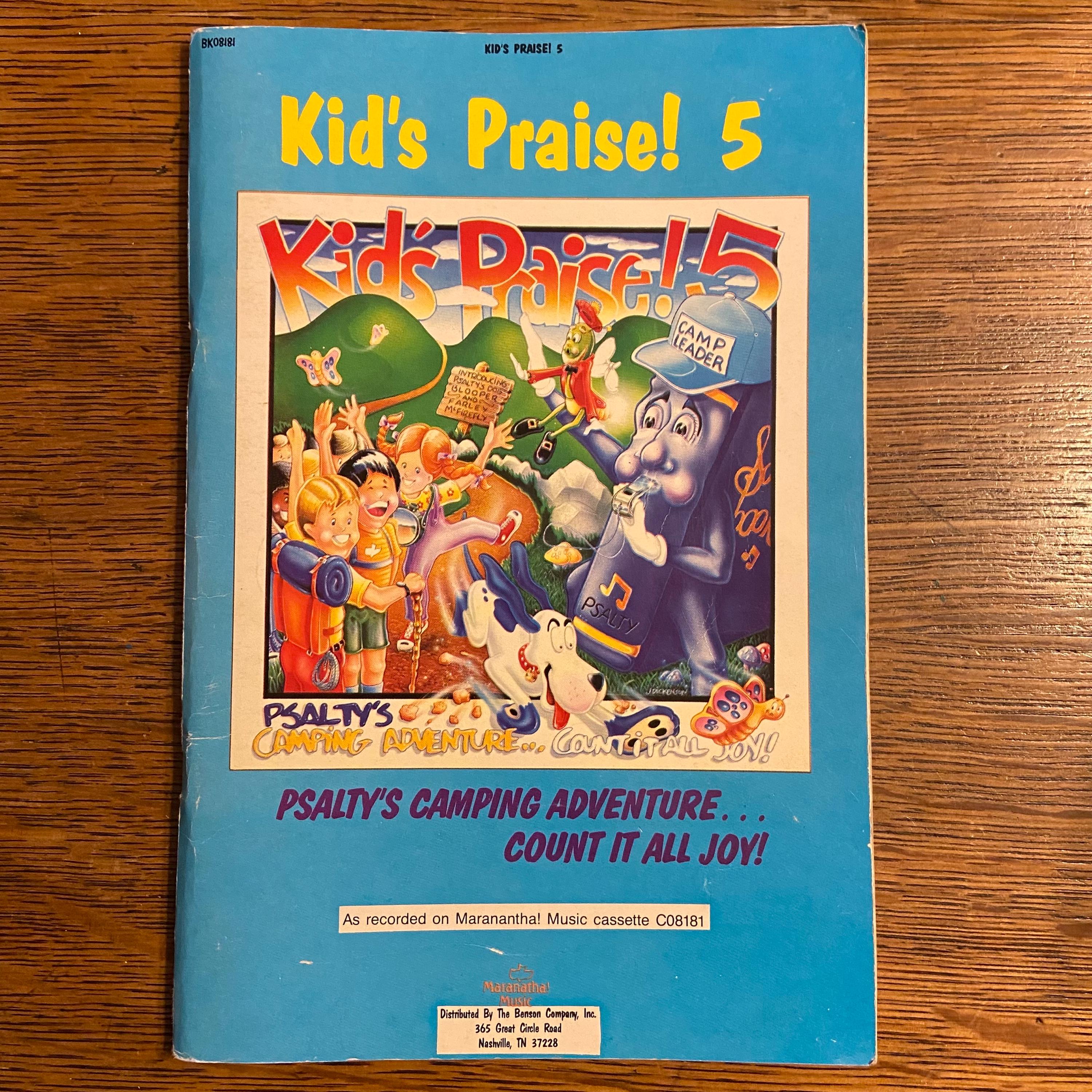 Kids Praise 5 Psaltys Camping Adventure