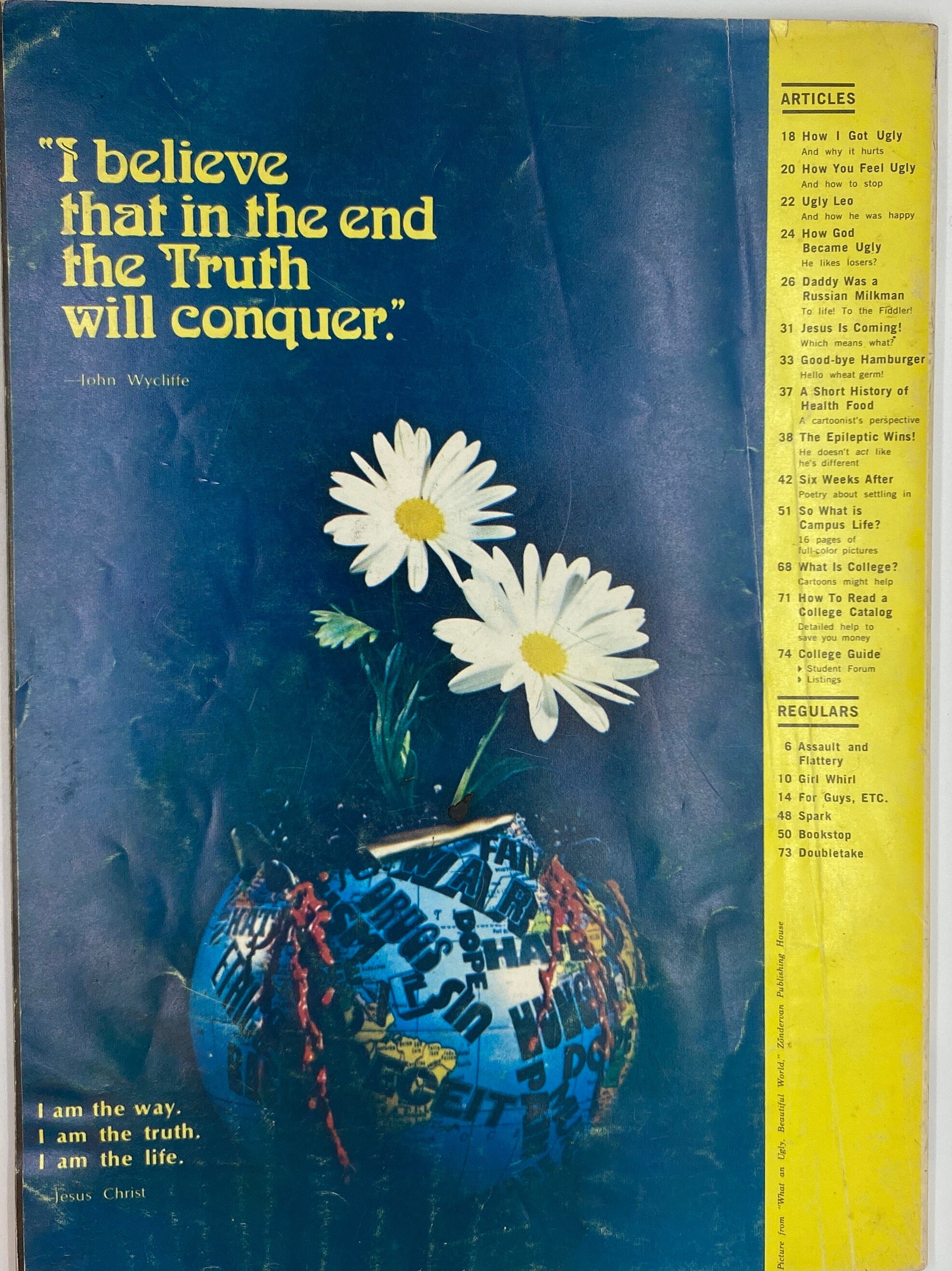 Campus Life Magazine October 1972 | Etsy