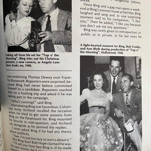 The One and Only Bing, Bing Crosby Biography, by Bob Thomas, 1977 - Etsy