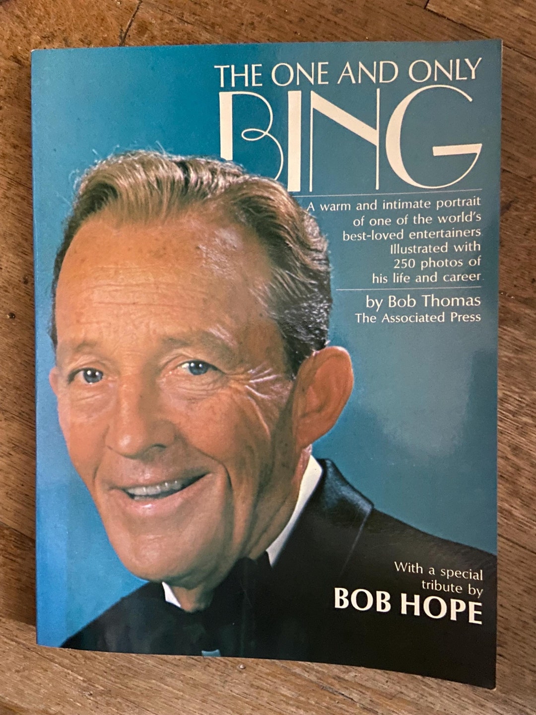 The One and Only Bing, Bing Crosby Biography, by Bob Thomas, 1977 - Etsy