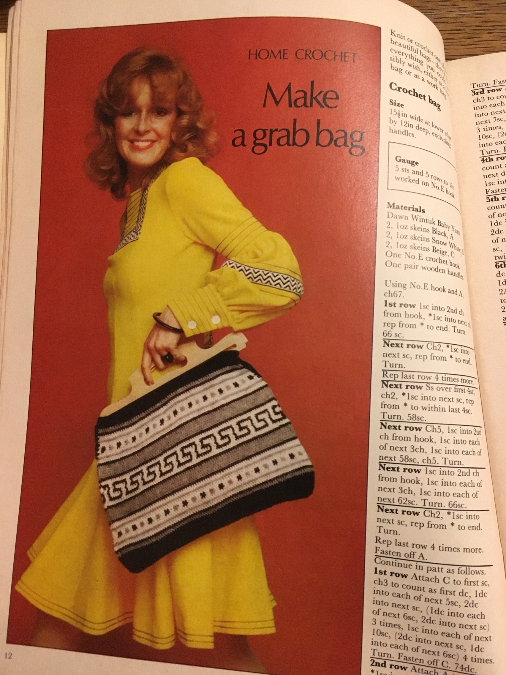 Golden Hands Monthly Craft Magazine September 1973 - Etsy New Zealand