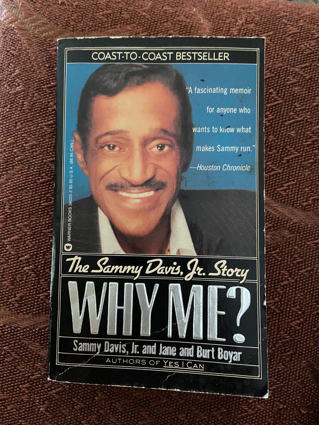 Why Me Book, the Sammy Davis, Jr. Story, Autobiography by Sammy Davis ...