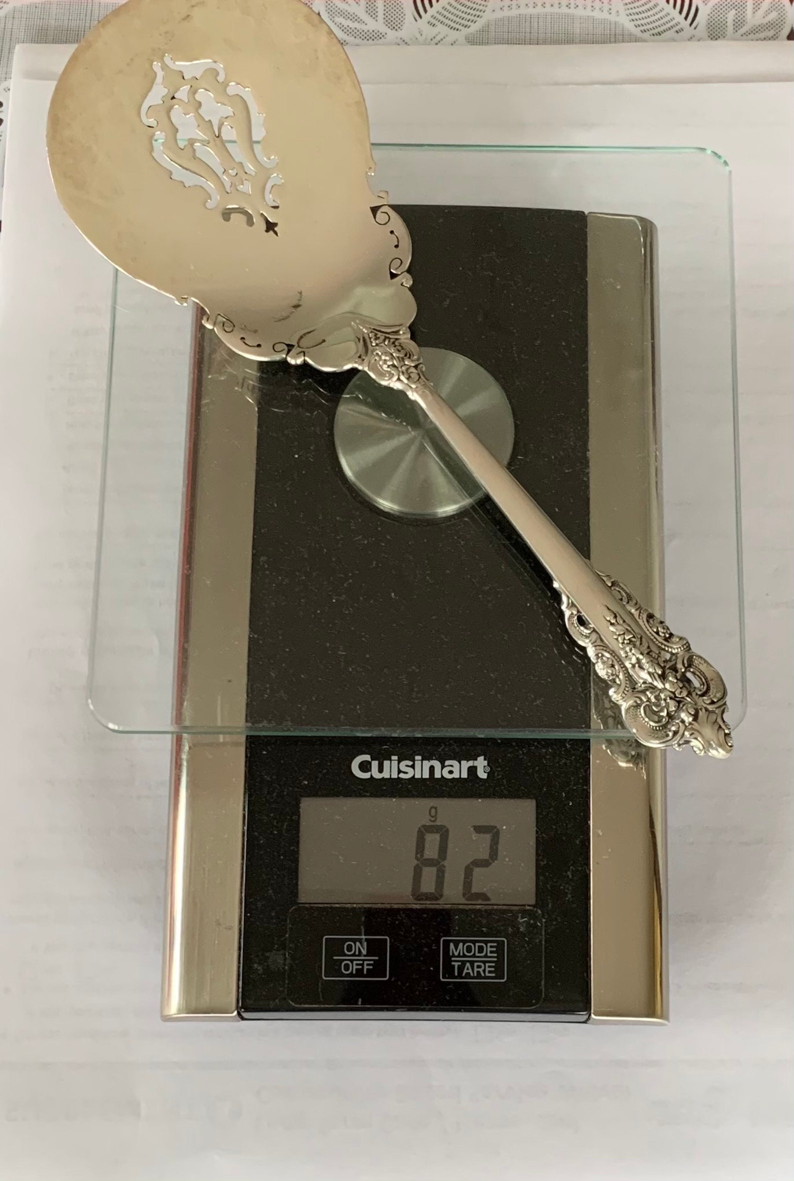 Grande Baroque Large Bon Bon Spoon Wallace Sterling Silver 1941 - Etsy