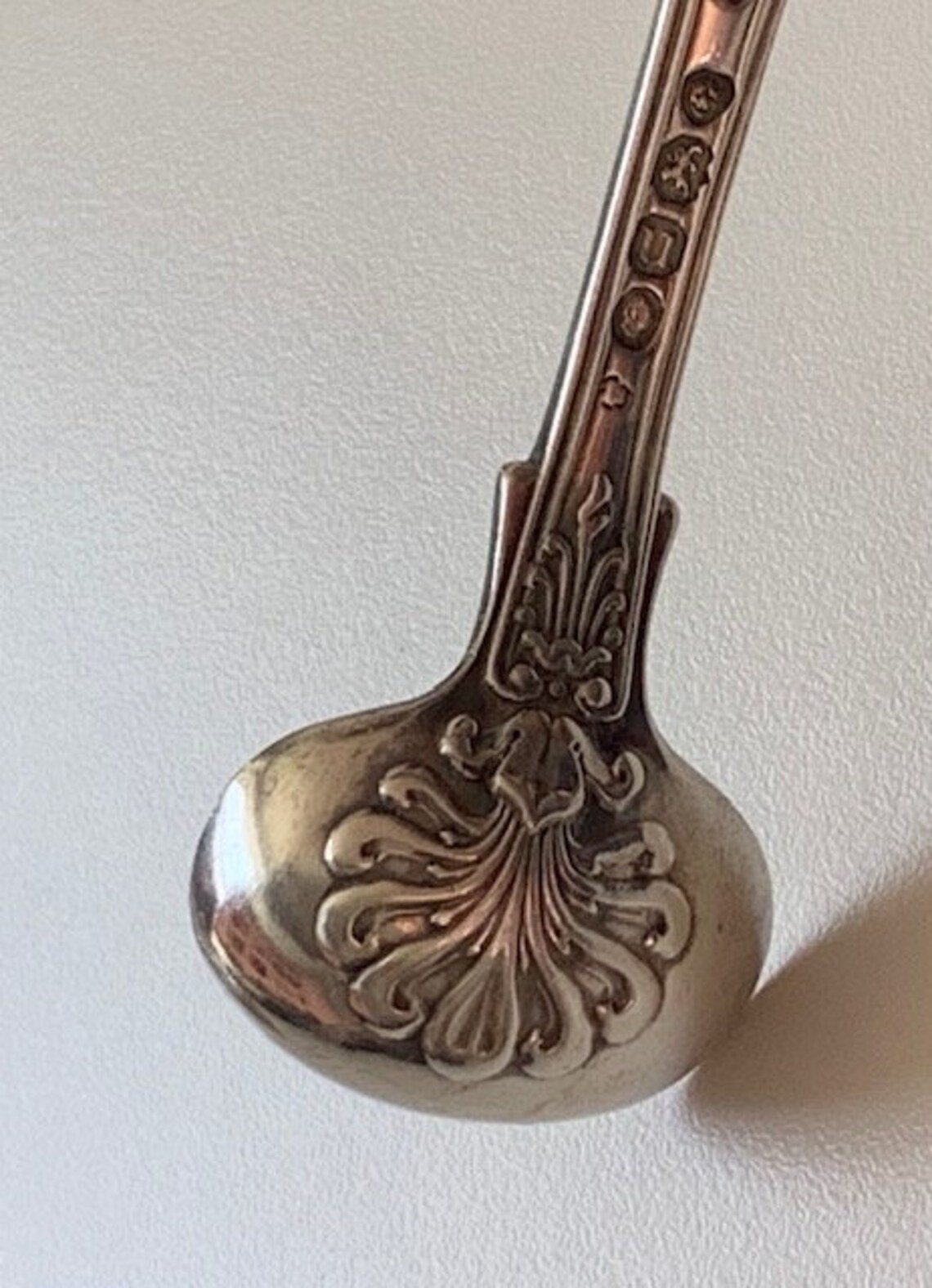 A Pair of Antique Solid Sterling Silver Master Salt or Condiment Pot ...