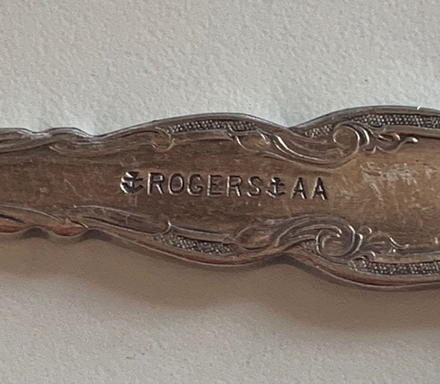 Vintage Rogers AA Silverplate Butter Knife Pat. July 9, 07 - Etsy