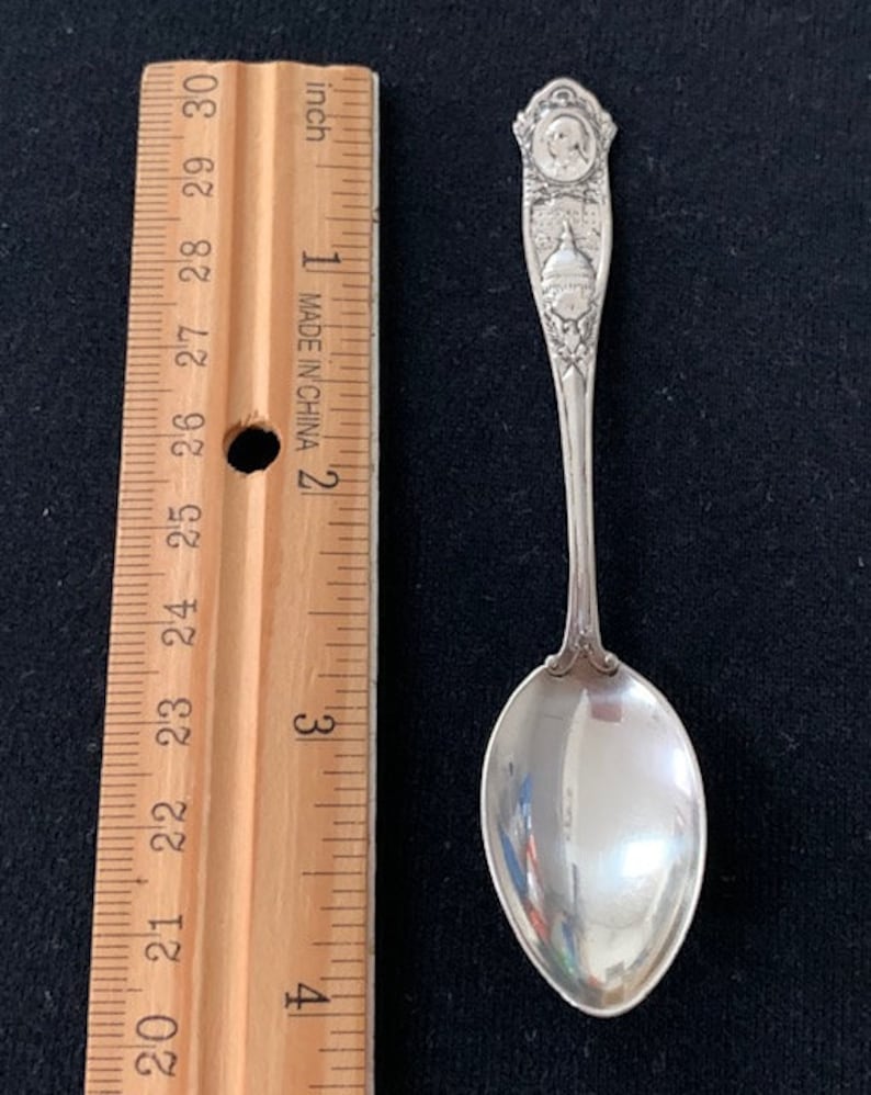 Washington DC White House Sterling Silver Souvenir Collector Spoon - Etsy