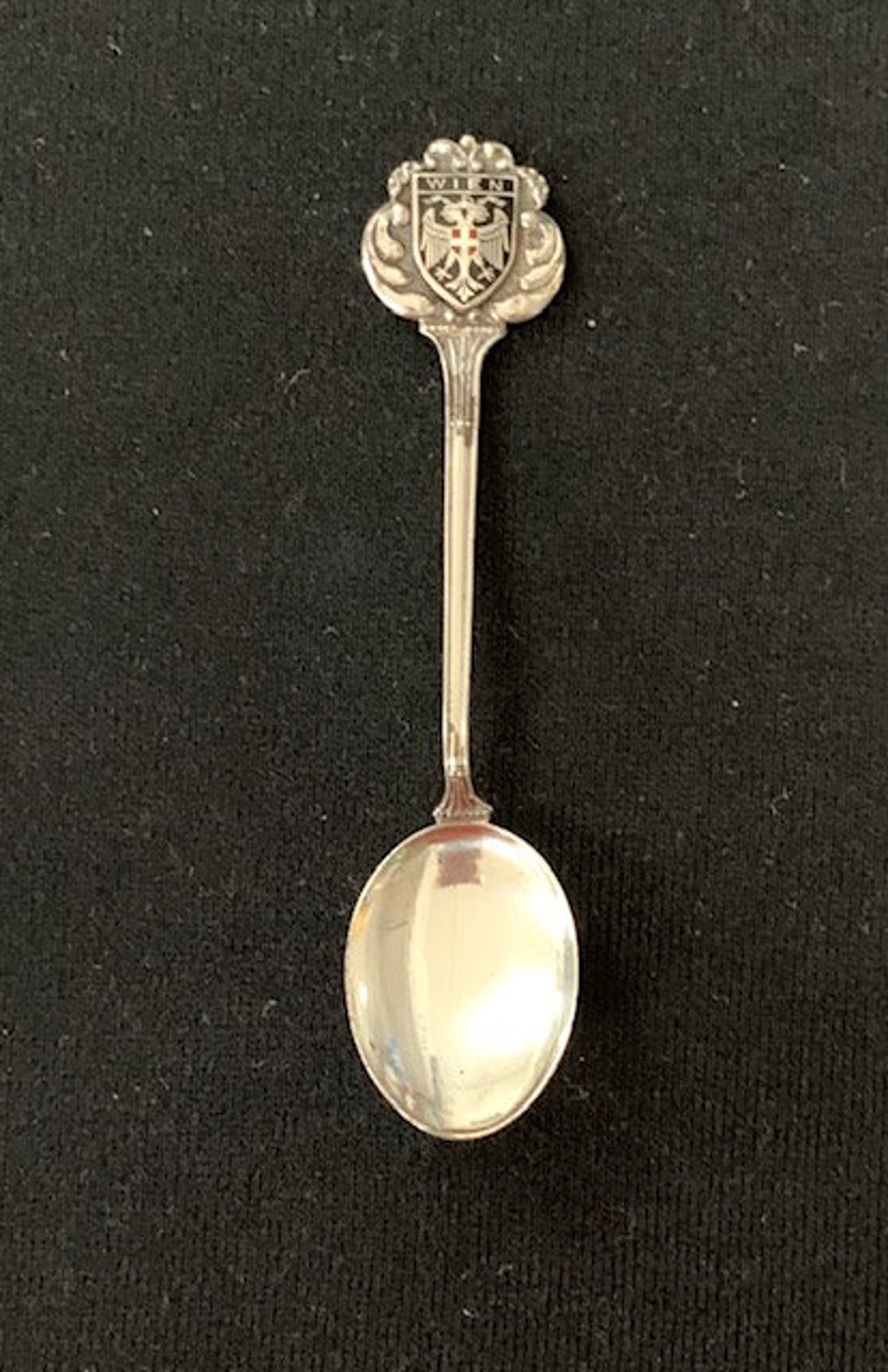 Vintage Austria Wien 900 Silver Souvenir Spoon - Etsy