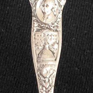 Washington DC White House Sterling Silver Souvenir Collector Spoon - Etsy