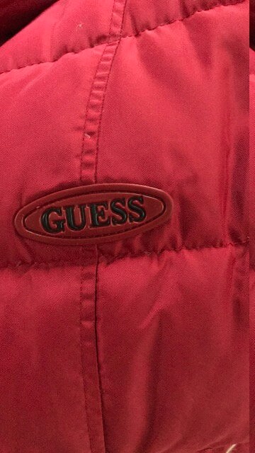 Guess Vest in Color Red and Size Medium - Etsy