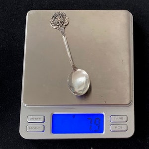 Vintage Austria Wien 900 Silver Souvenir Spoon - Etsy