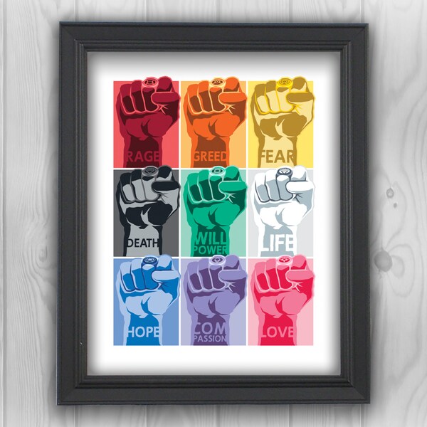 Green Lantern Ring - Etsy