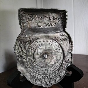 Victorian the Sad Hour Clock Casket Death Plaque - Etsy