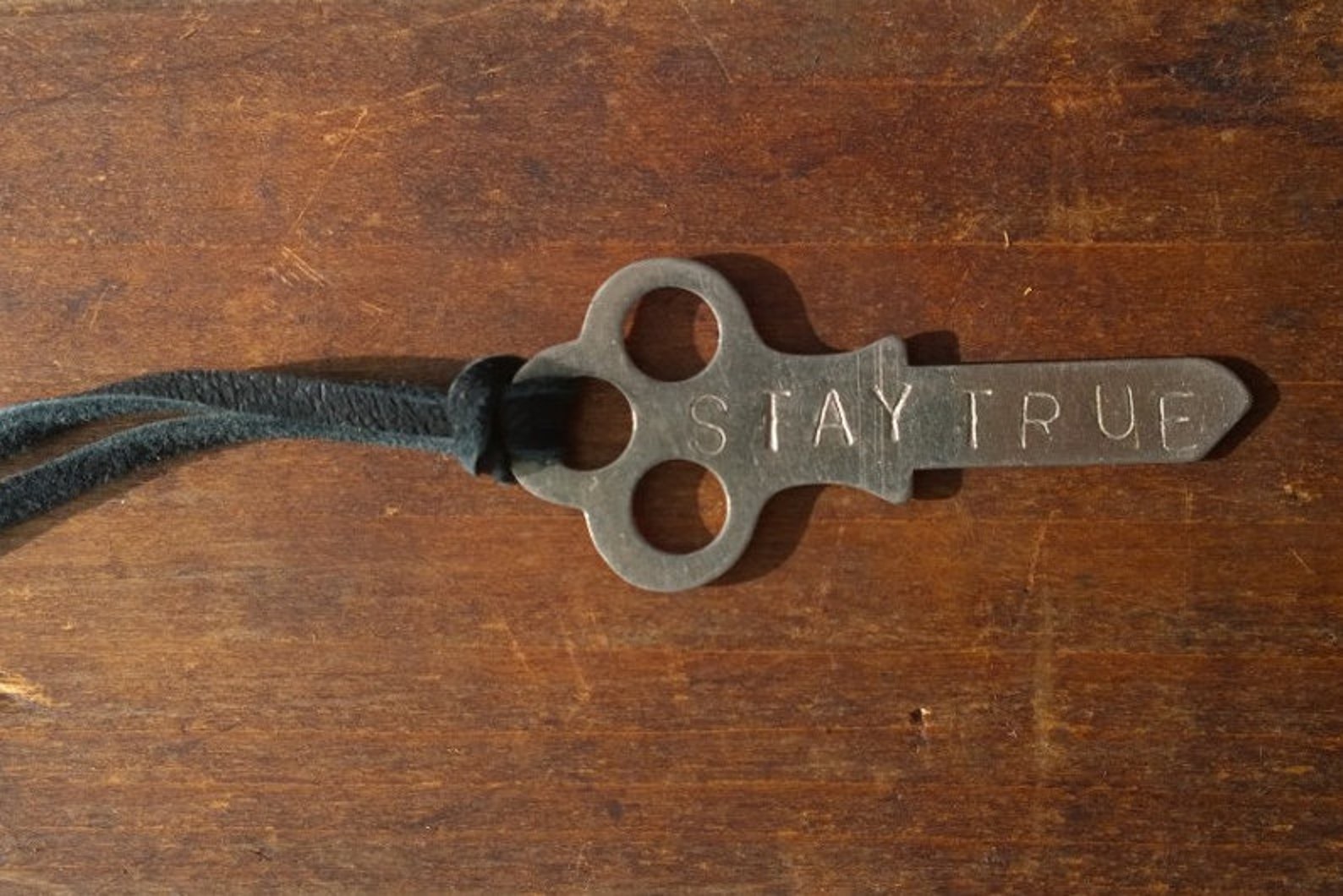 Personalized Vintage Engraved Key Necklace - Etsy