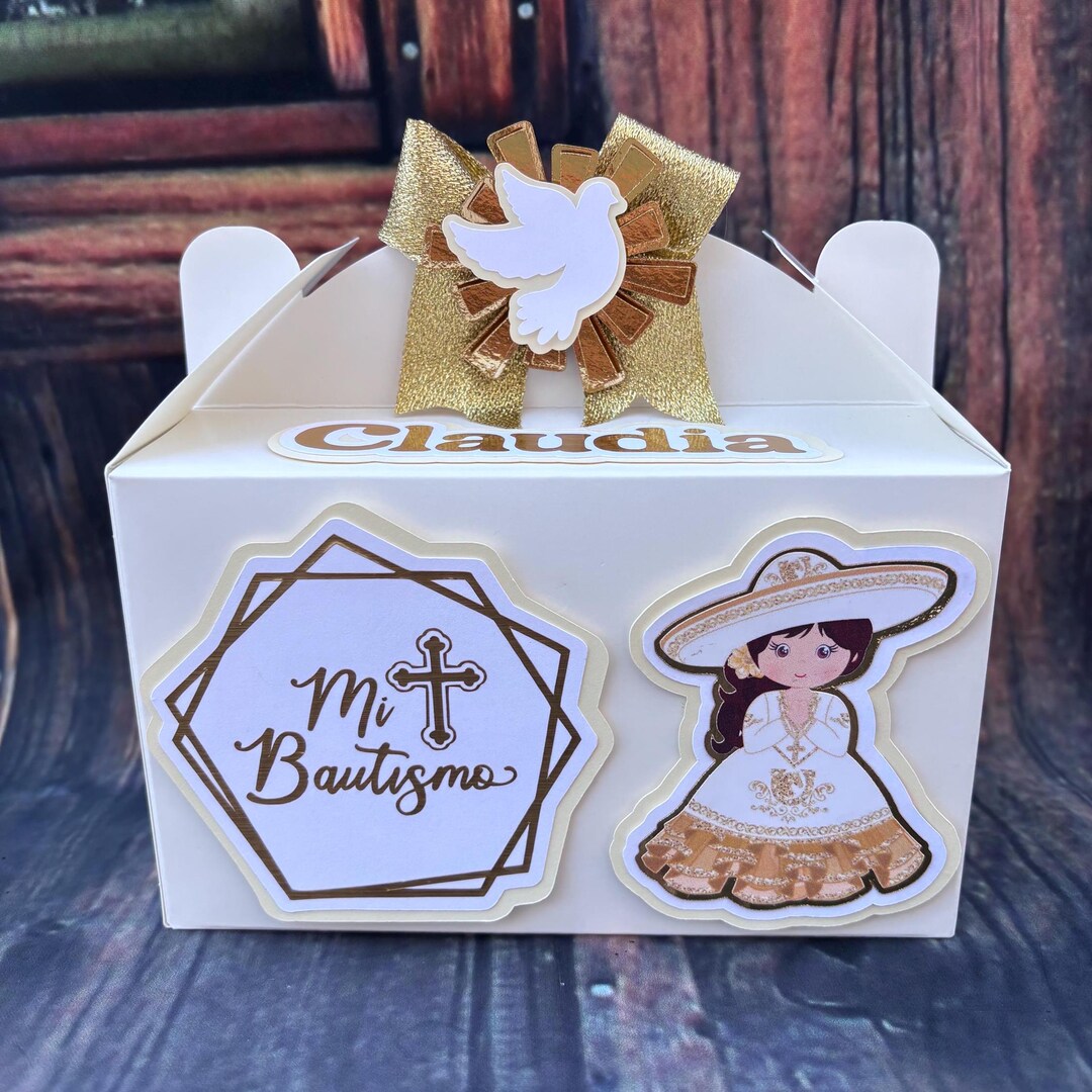 Baptism Favor Box: Charro/charrita Theme - Etsy