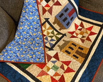 Aunt Millies Sampler Quilt - Etsy