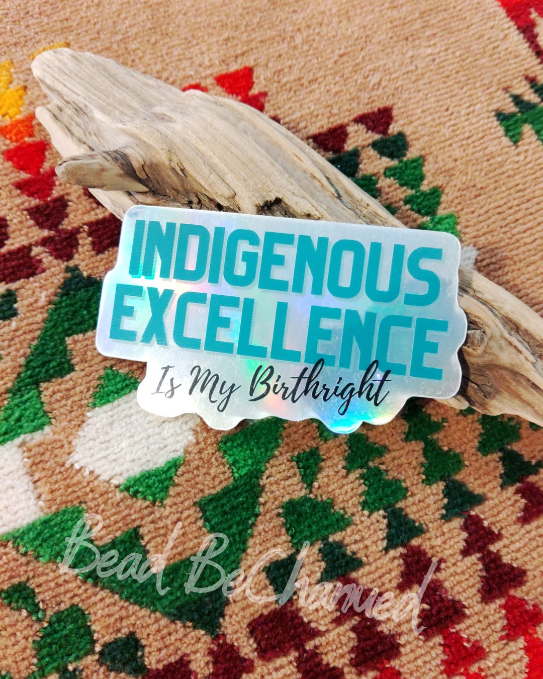 Stickers, 'indigenous Excellence' - Die-cut Vinyl Stickers, Social ...