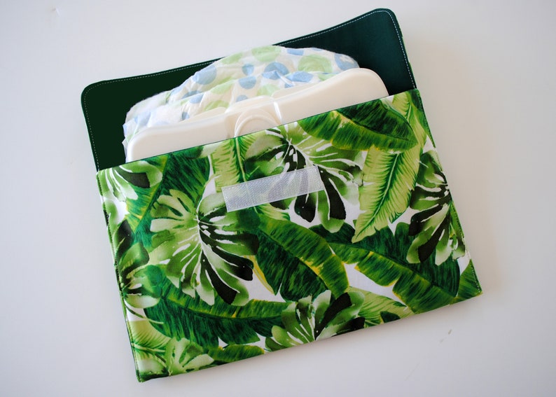 Diaper Clutch: Palm Leaf - Changing Clutch - Diaper Bag Organizer ...