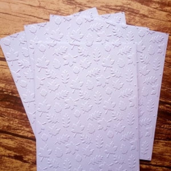 Embossed Leaves - Etsy