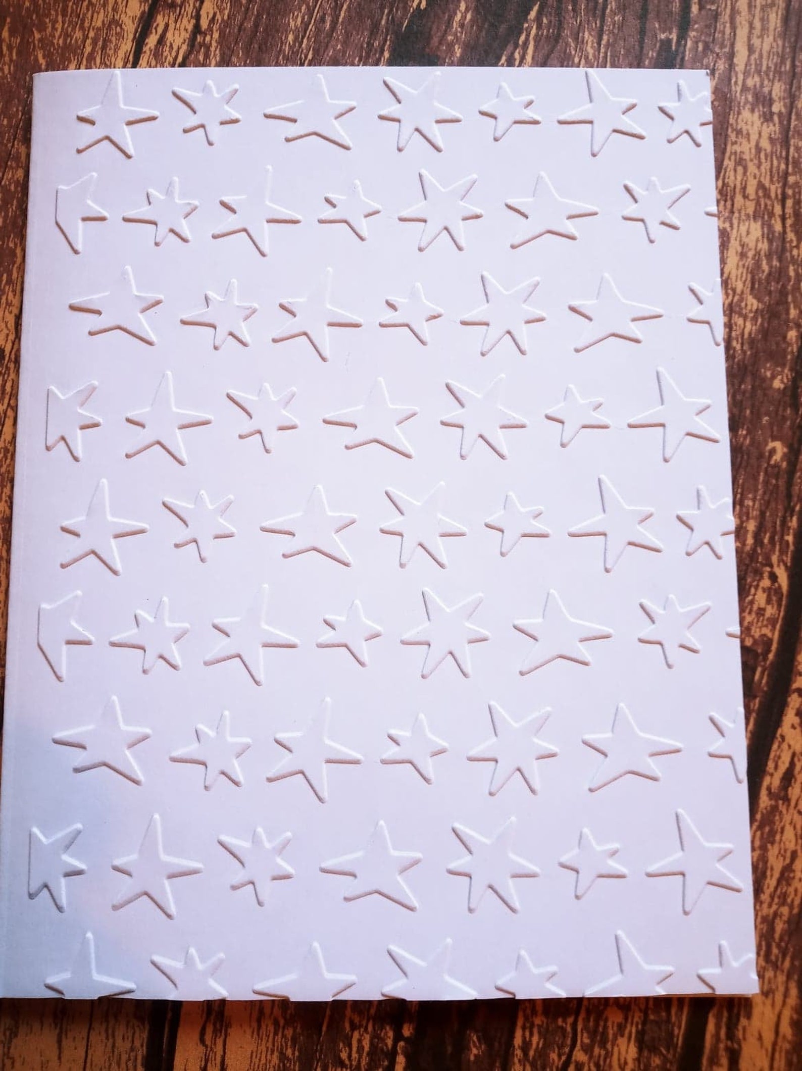 5 Embossed Stars Greeting Cards Celebration Cards Independence - Etsy