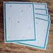 Snowflakes Embossed Cards Holiday Cards 5 Blank Note Cards Christmas ...