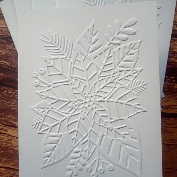 Embossed Cards - Etsy