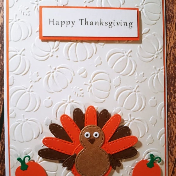 Turkey Card - Etsy