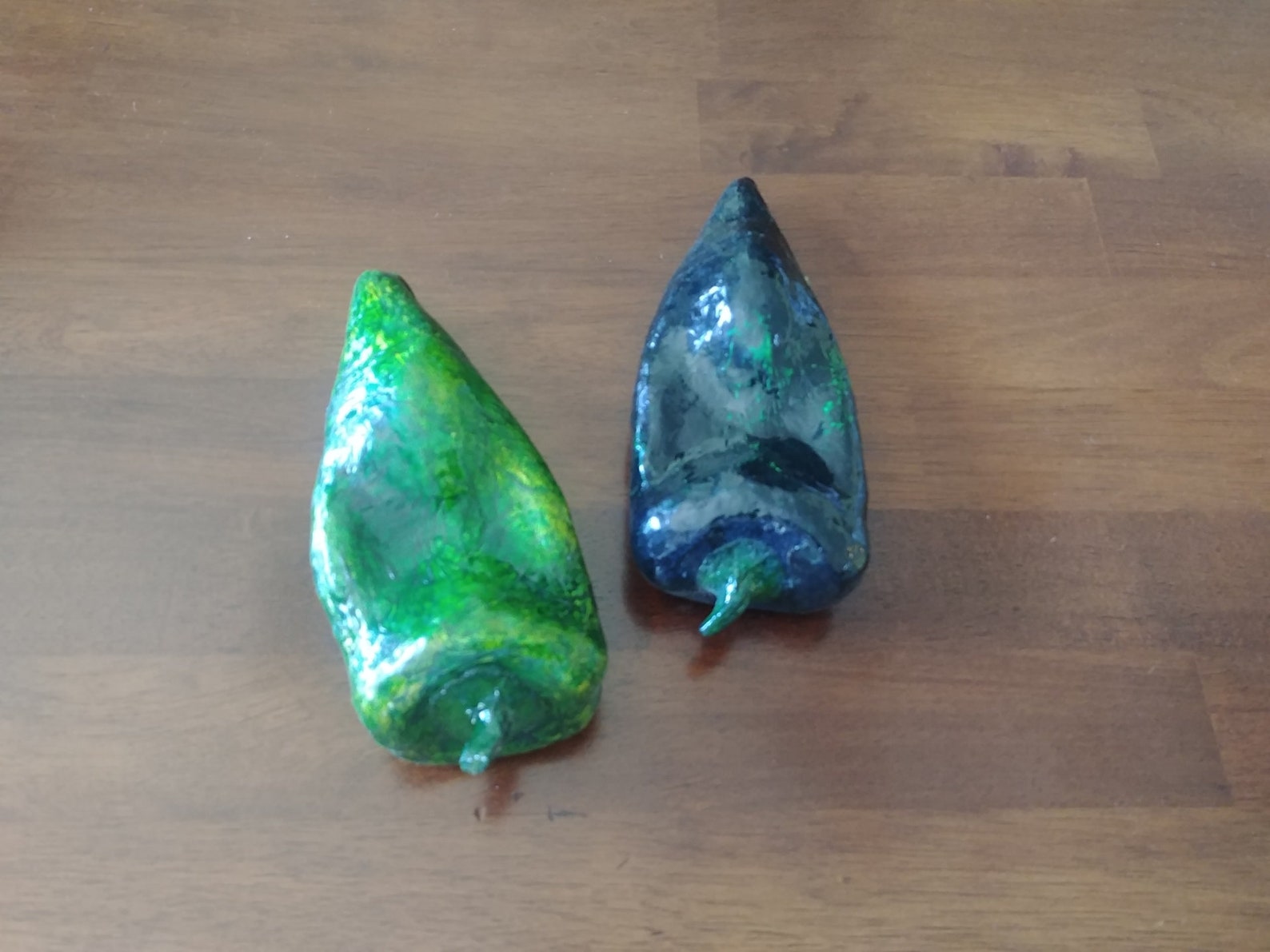 Paper Mache Fruit Vegetable Set Mexican Colorful Fruits | Etsy