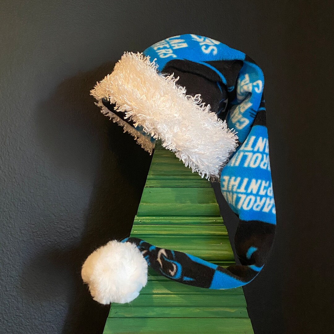 NFL Carolina Panthers Fleece Santa Hat - Etsy