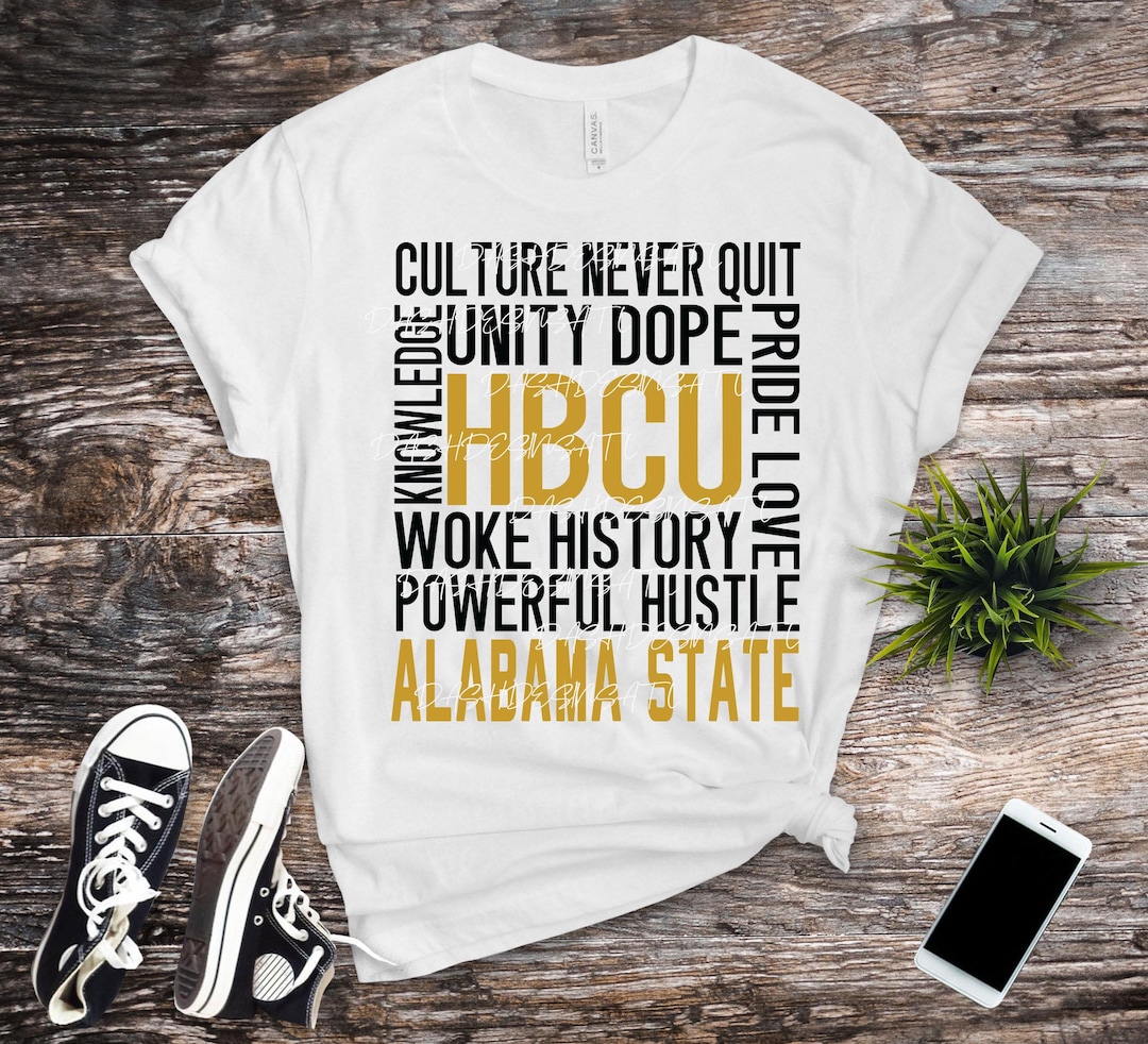 ALABAMA STATE Historically Black College University HBCU Vector Files ...