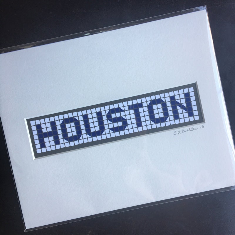 Houston - Etsy