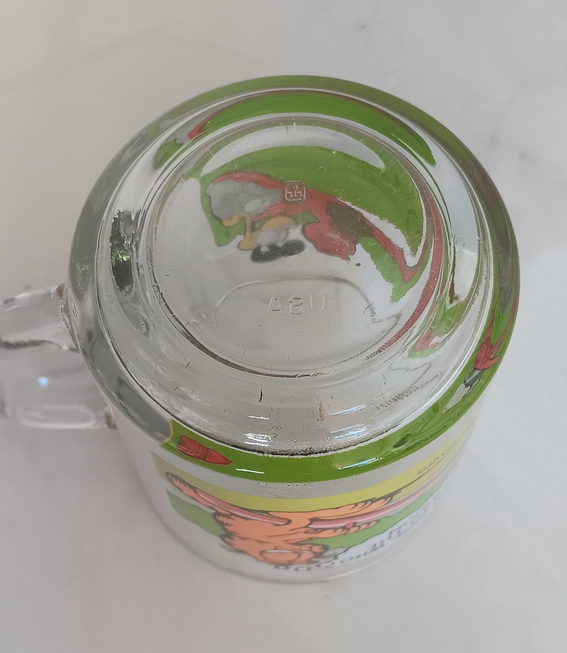 Garfield Glass Mcdonalds Mug - Etsy