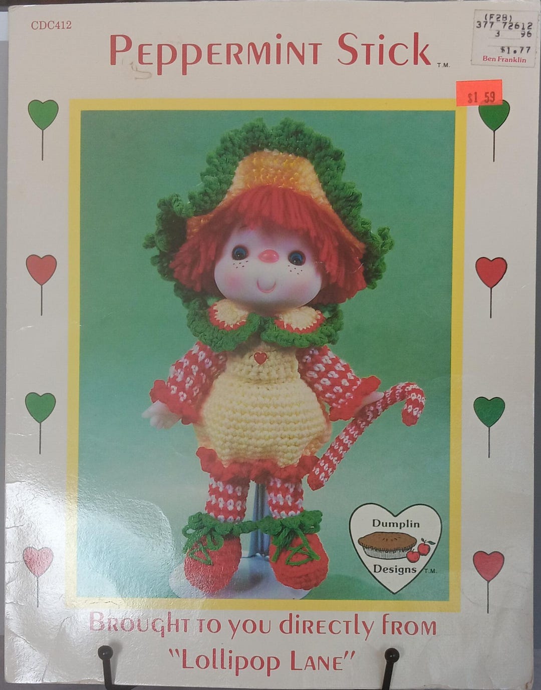 Dumpling Designs "lollipop Lane" Doll Crotchet Directions - Peppermint ...