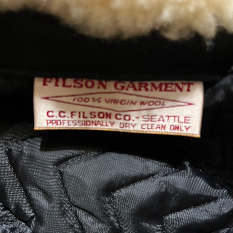 Authentic Plaid Wool Filson Hunting Hat With Shearling - Etsy