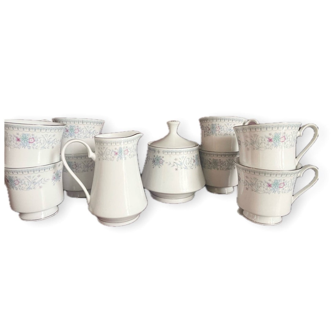 Vintage Crown Ming Harmony Fine China Jian Shiang Set of 10 - Etsy