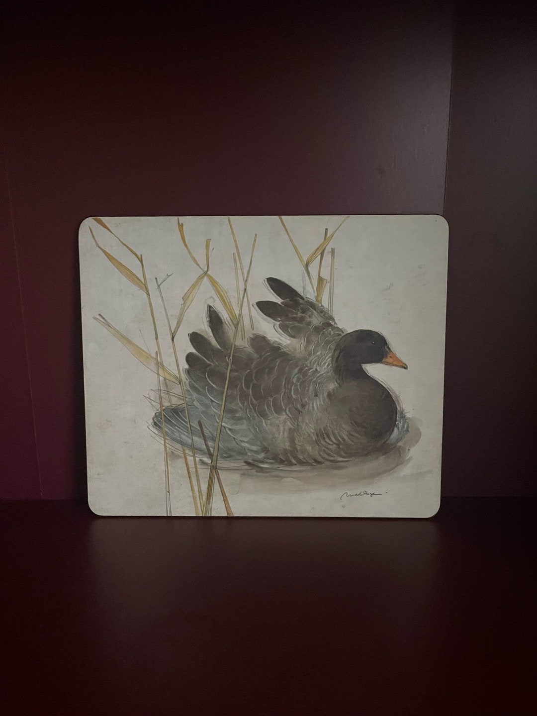 Vintage Lady Made in England Clare Duck Placemat - Etsy