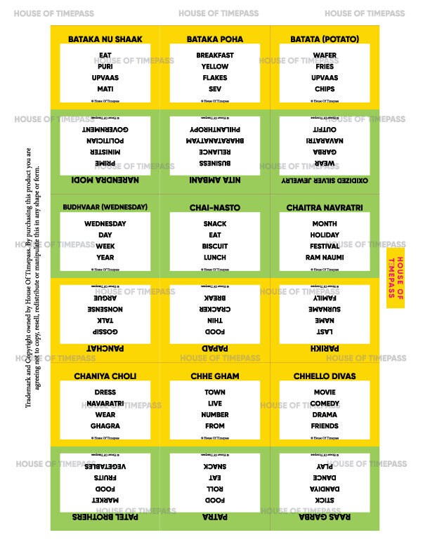 Desi Chaat Gujarati Digital Pack L Digital Download L 100 Words L ...